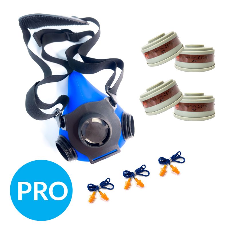 Twin A2 Organic Vapour Kit + Extra Filter - Evic Group