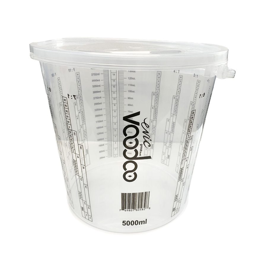 Bx40, 5 Litre Graduated Mixing Buckets - Evic Group