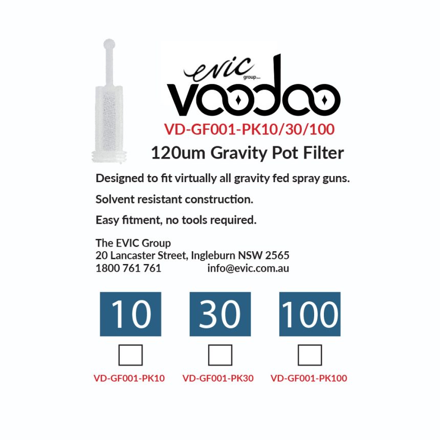 Inline Gun Desiccant moisture dryer - Evic Group